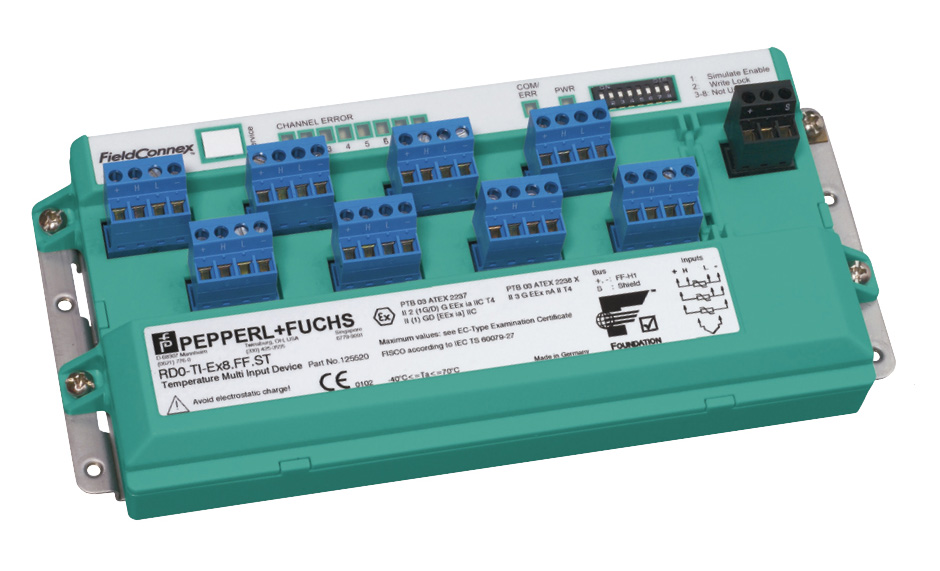 Концепция FieldConnex® для промышленных сетей FOUNDATION Fieldbus H1 и ...