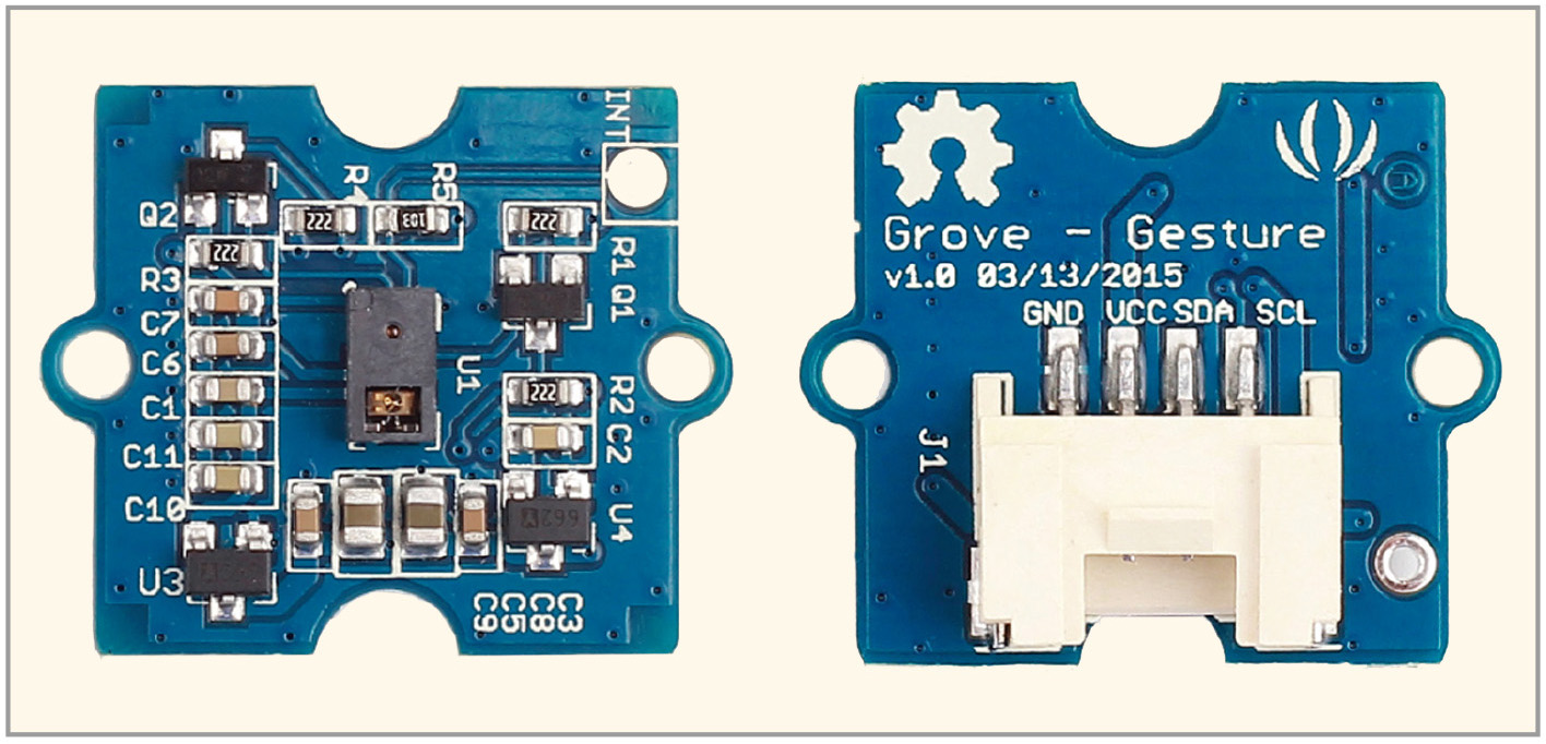 Встраиваемый модуль распознавания жестов с функцией электронного замка ...